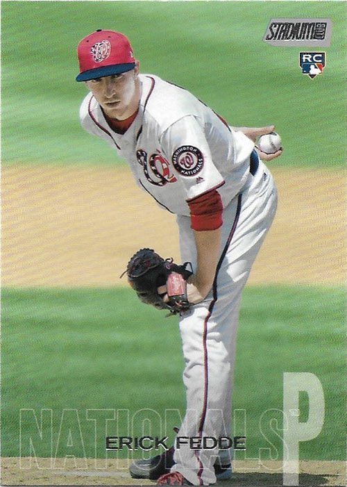 Erick Fedde 2018 Topps Stadium Club Rookie 108 Washington Nationals
