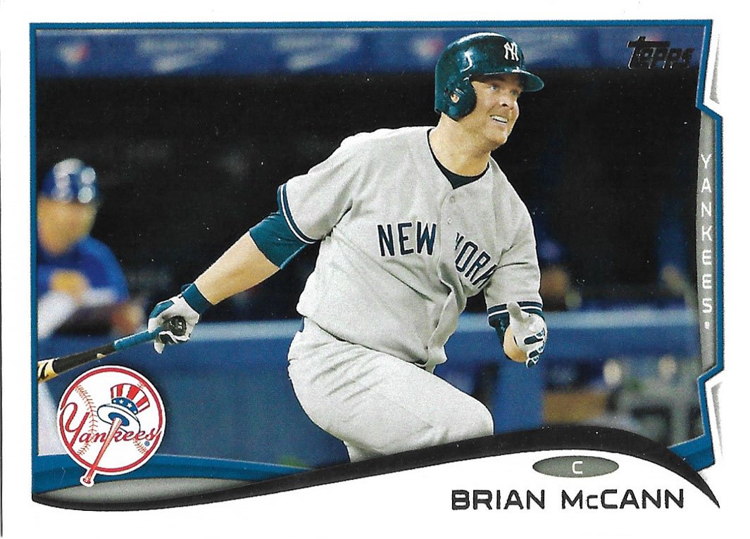 Brian McCann 2014 Topps Update #US-12 New York Yankees Baseball Card