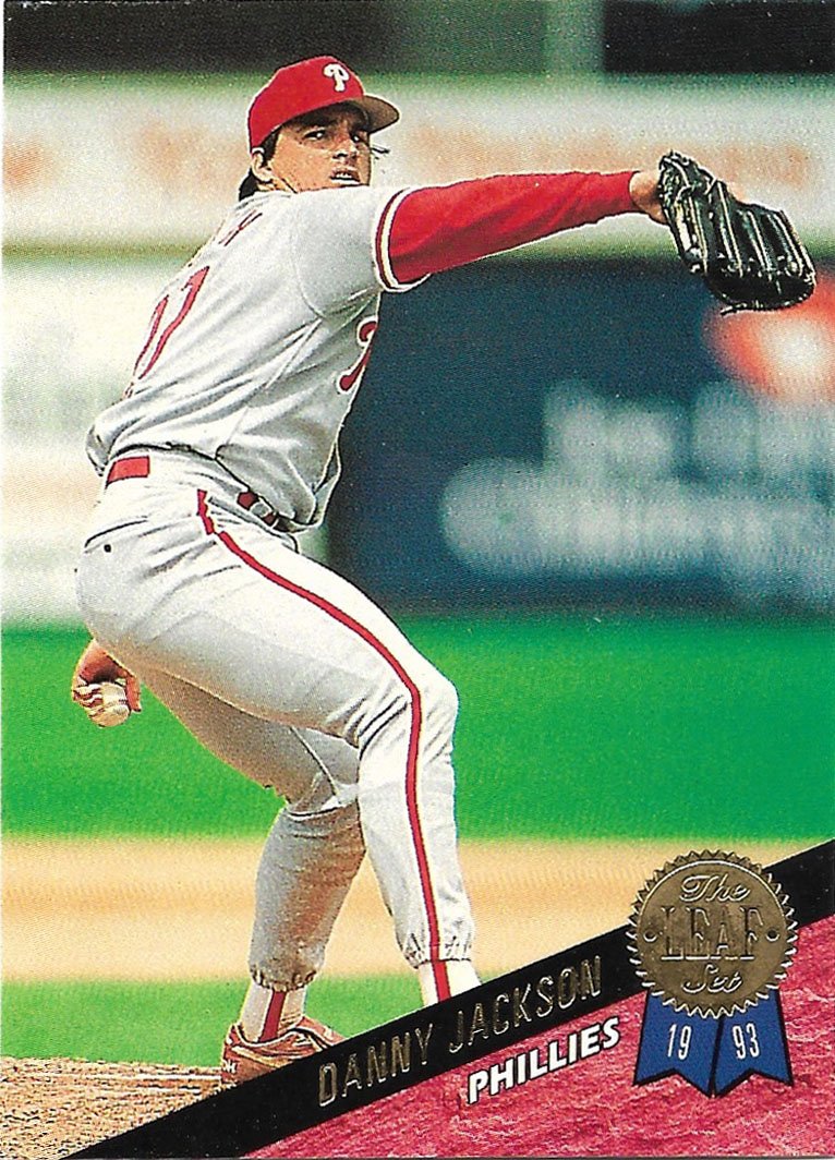 Danny Jackson 1993 Leaf #308 Philadelphia Phillies Baseball Card