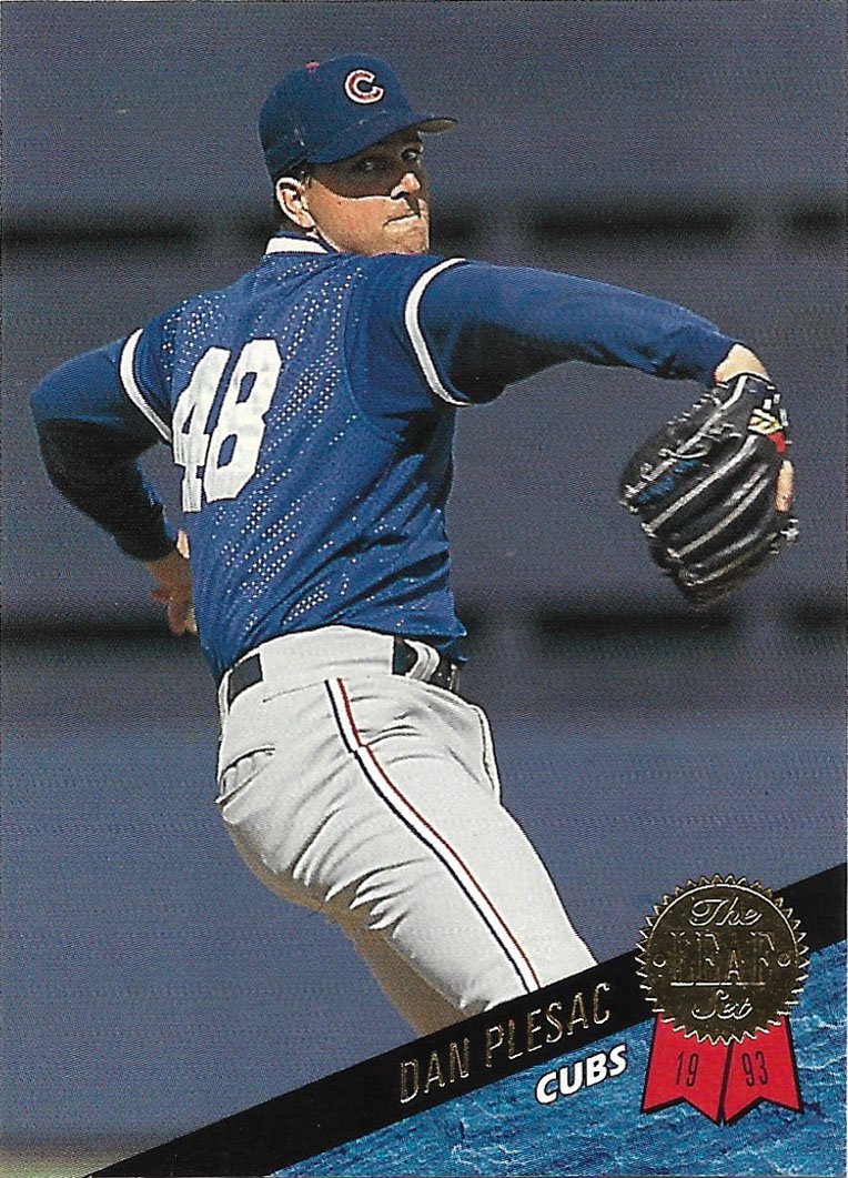 Dan Plesac 1993 Leaf #388 Chicago Cubs Baseball Card