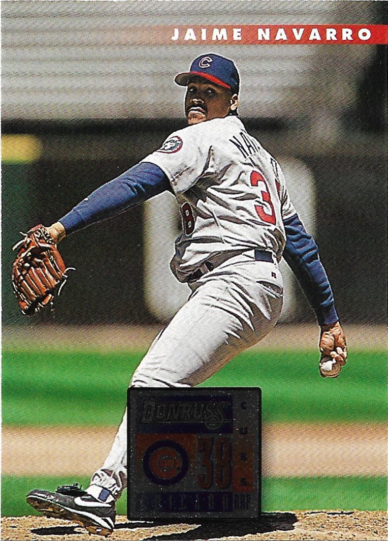 Jaime Navarro 1996 Donruss #441 Chicago Cubs Baseball Card