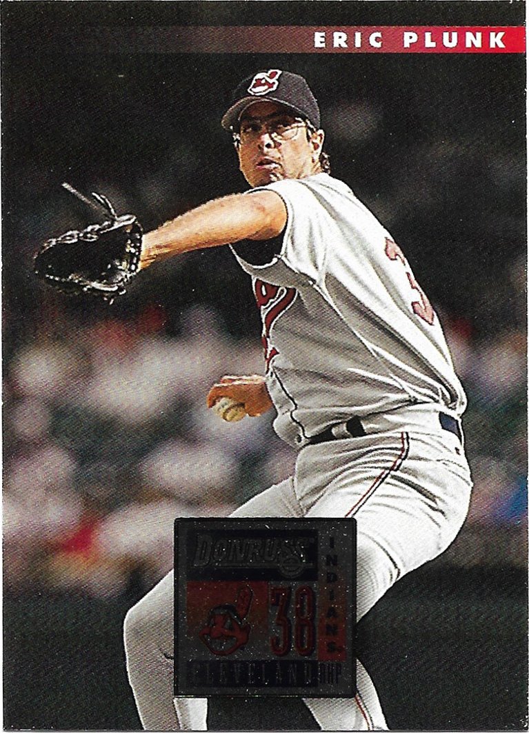 Eric Plunk 1996 Donruss #479 Cleveland Indians Baseball Card