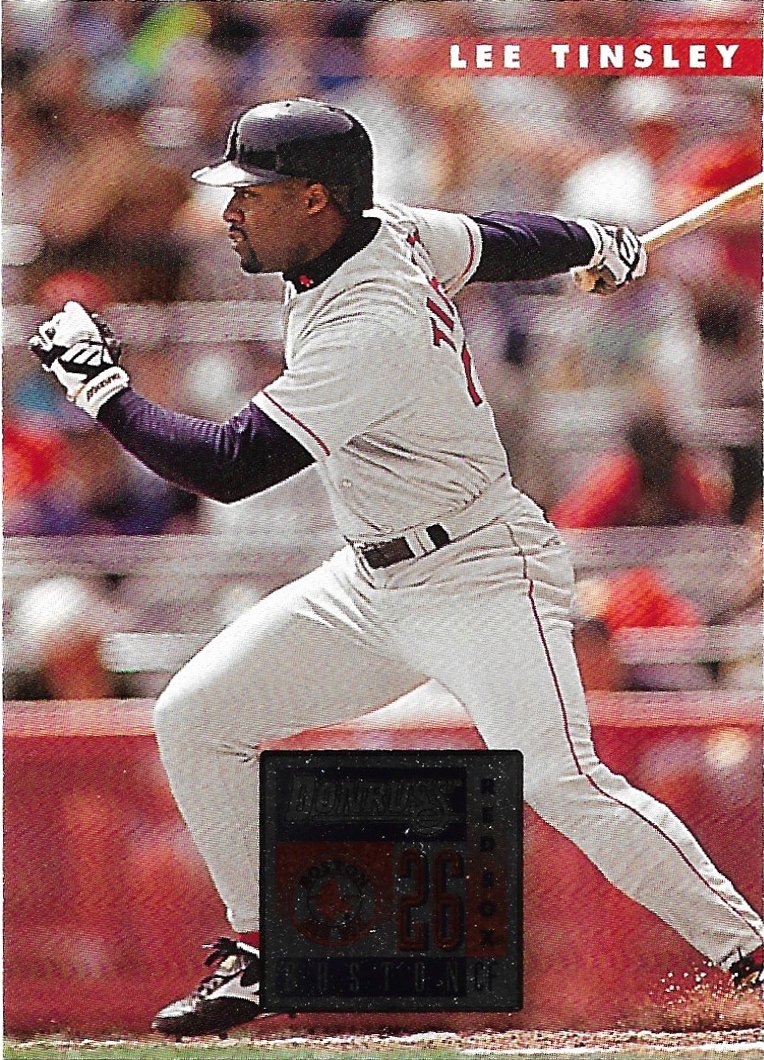 Lee Tinsley 1996 Donruss #413 Boston Red Sox Baseball Card