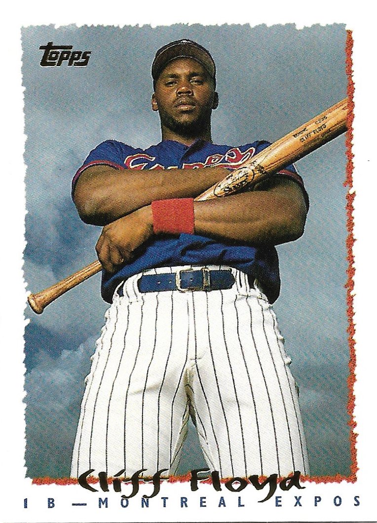 Cliff Floyd 1995 Topps #462 Montreal Expos Baseball Card