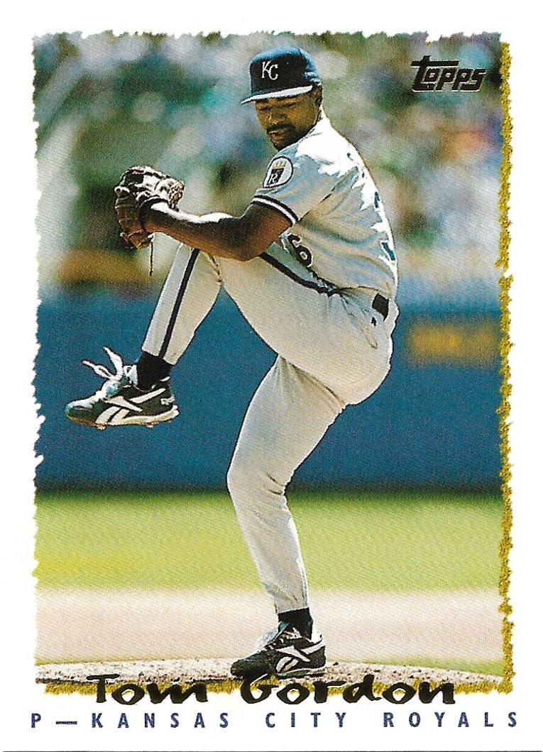 Tom Gordon 1995 Topps #475 Kansas City Royals Baseball Card