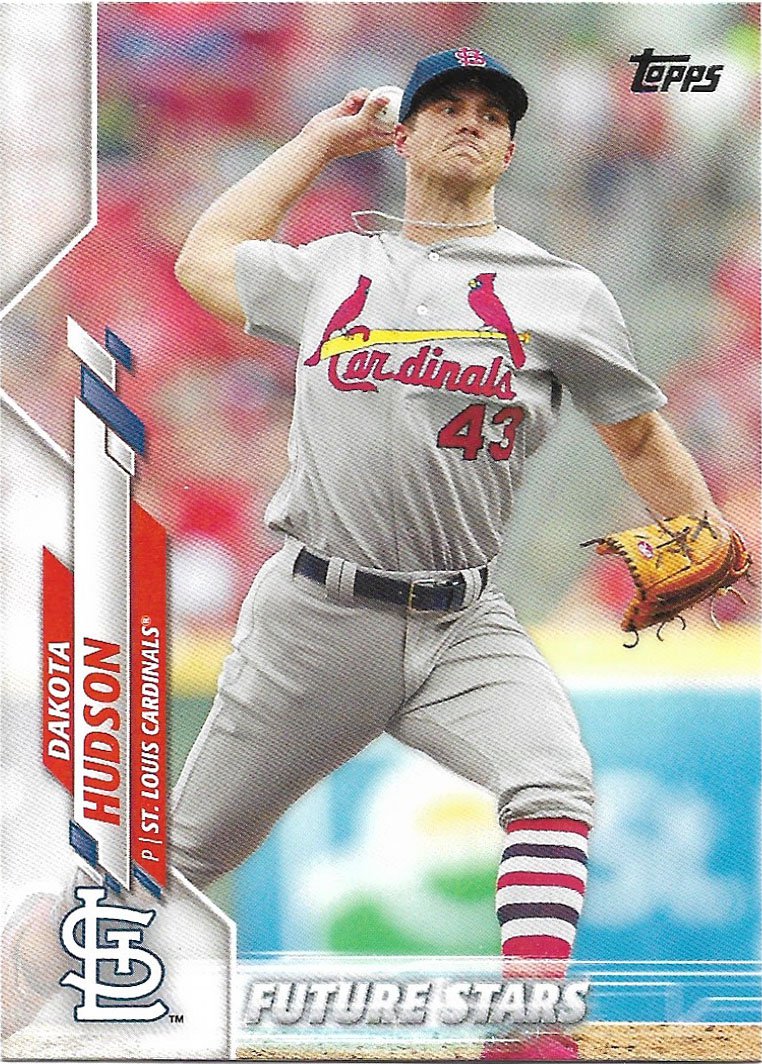 Dakota Hudson 2020 Topps #386 St. Louis Cardinals Baseball Card