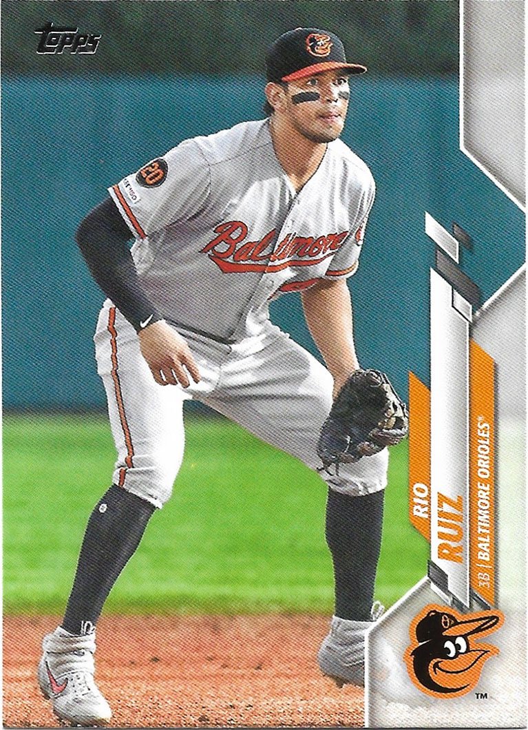 Rio Ruiz 2020 Topps #358 Baltimore Orioles Baseball Card