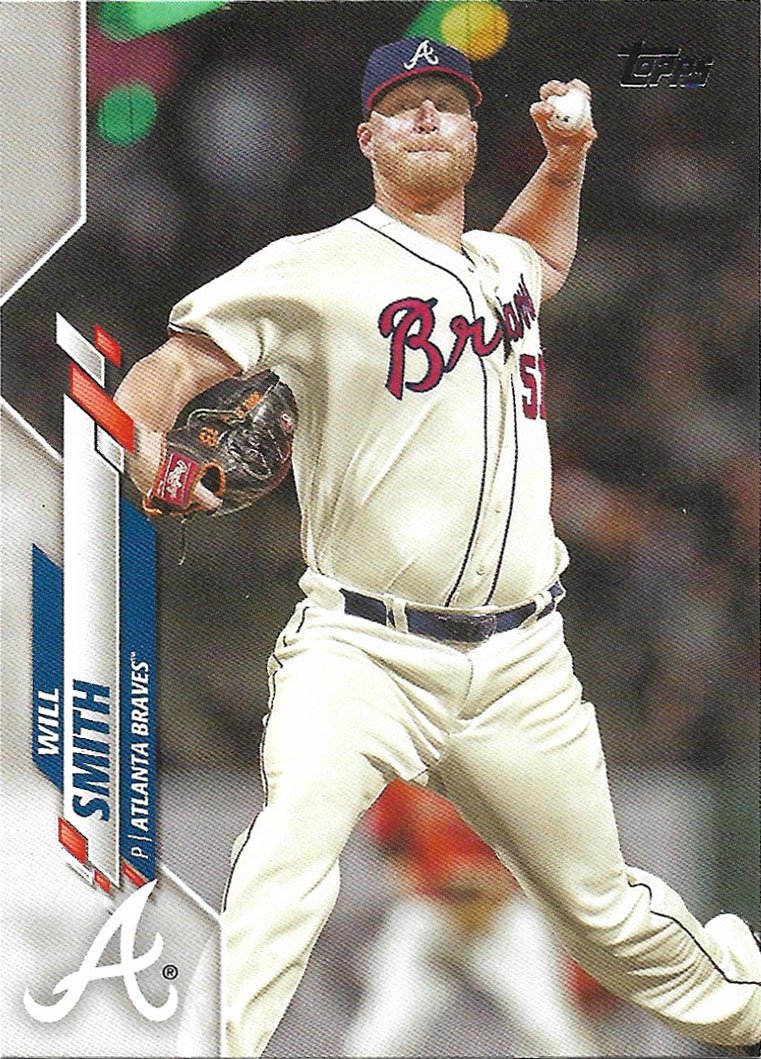 Will Smith 2020 Topps #422 Atlanta Braves Baseball Card