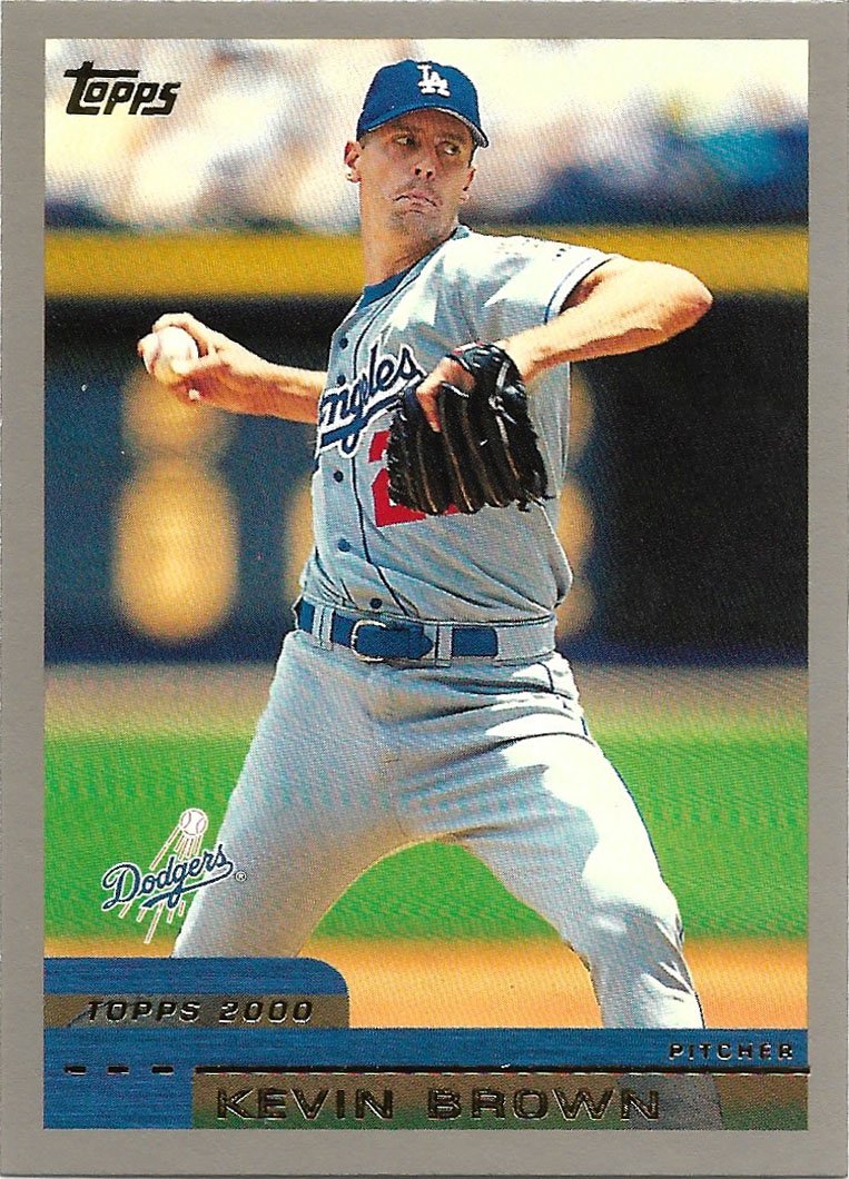 Kevin Brown 2000 Topps #145 Los Angeles Dodgers Baseball Card