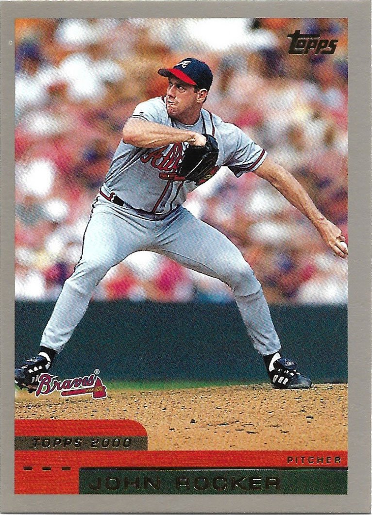John Rocker 2000 Topps #314 Atlanta Braves Baseball Card