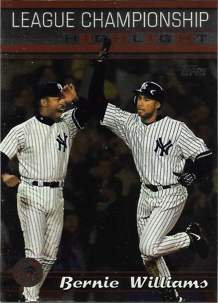 Bernie Williams 2000 Topps #227 New York Yankees Baseball Card