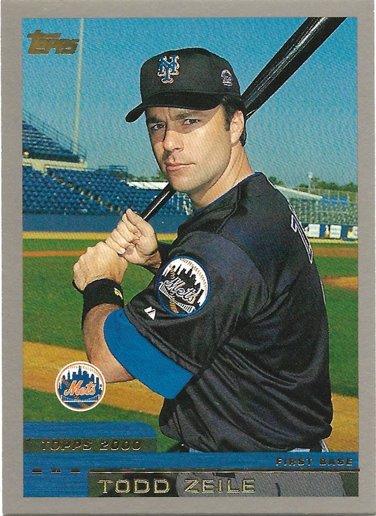 Todd Zeile 2000 Topps #293 New York Mets Baseball Card