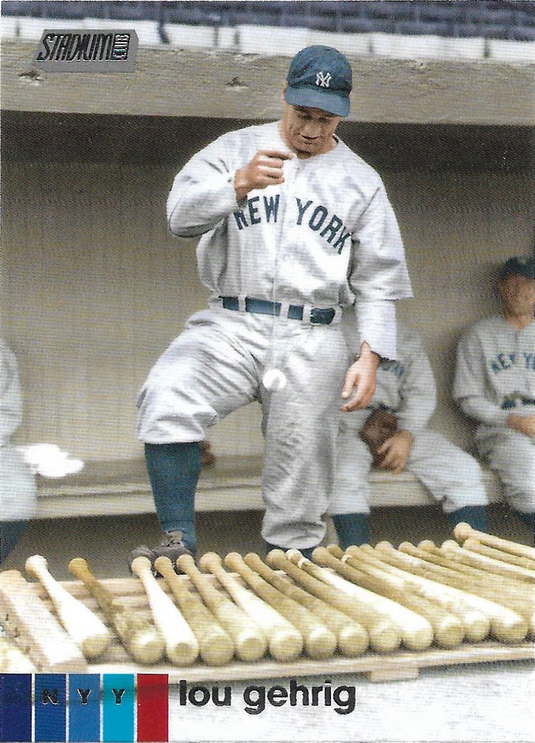 Lou Gehrig 2020 Topps Stadium Club #35 New York Yankees Baseball Card