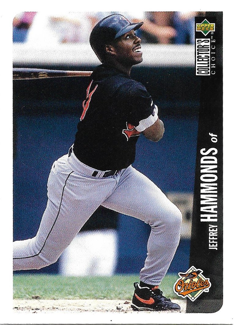 Jeffrey Hammonds 1996 Upper Deck Collector's Choice #467 Baltimore ...
