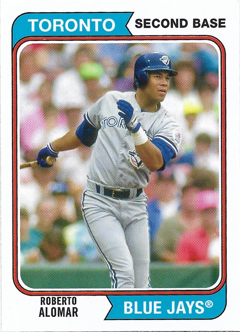 Roberto Alomar 2020 Topps Archives #127 Toronto Blue Jays Baseball Card