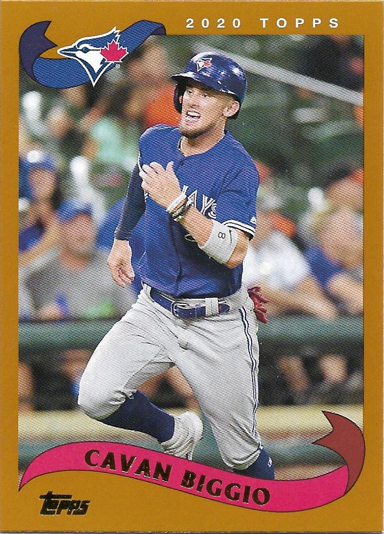 Cavan Biggio 2020 Topps Archives #286 Toronto Blue Jays Baseball Card