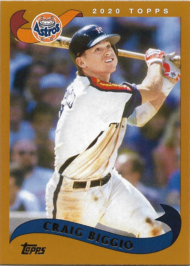 Craig Biggio 2020 Topps Archives #247 Houston Astros Baseball Card