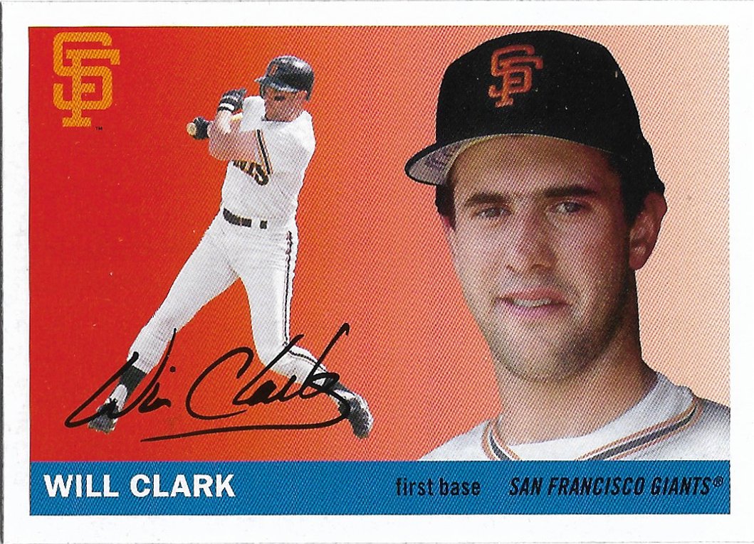 Will Clark 2020 Topps Archives #59 San Francisco Giants Baseball Card