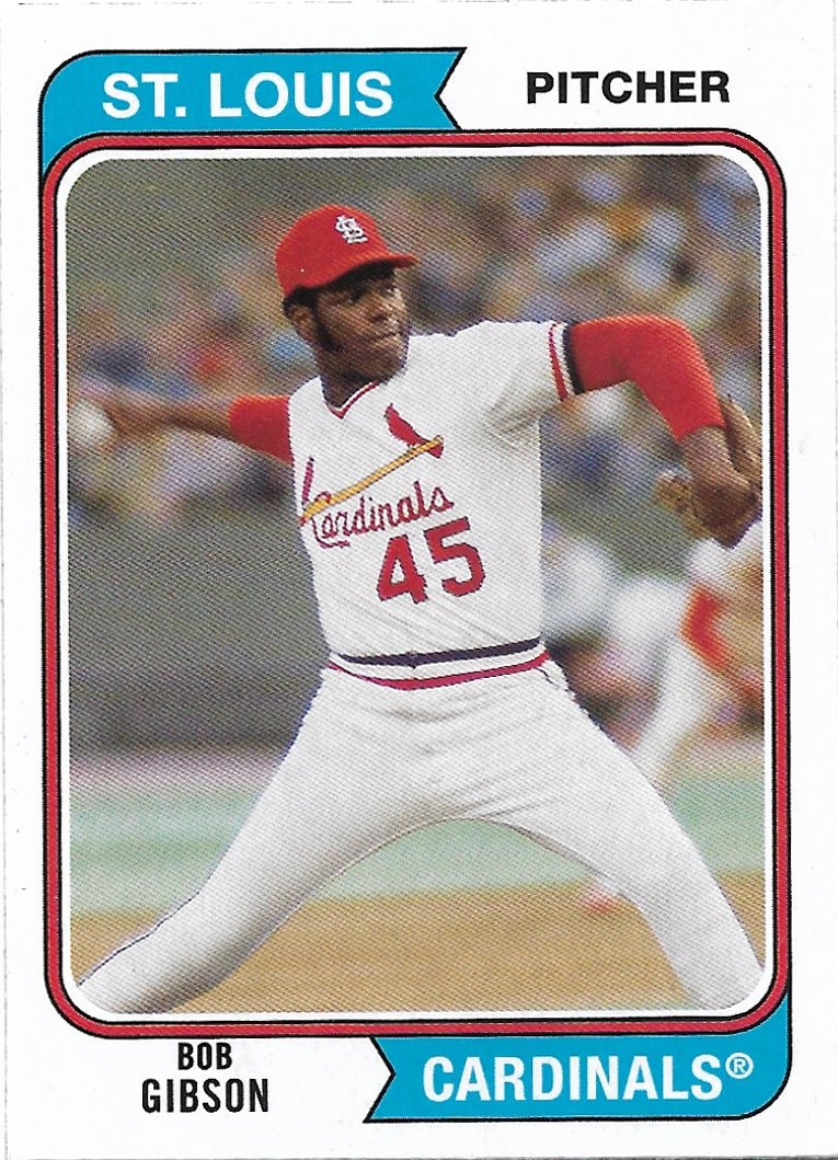 Bob Gibson 2020 Topps Archives #102 St. Louis Cardinals Baseball Card