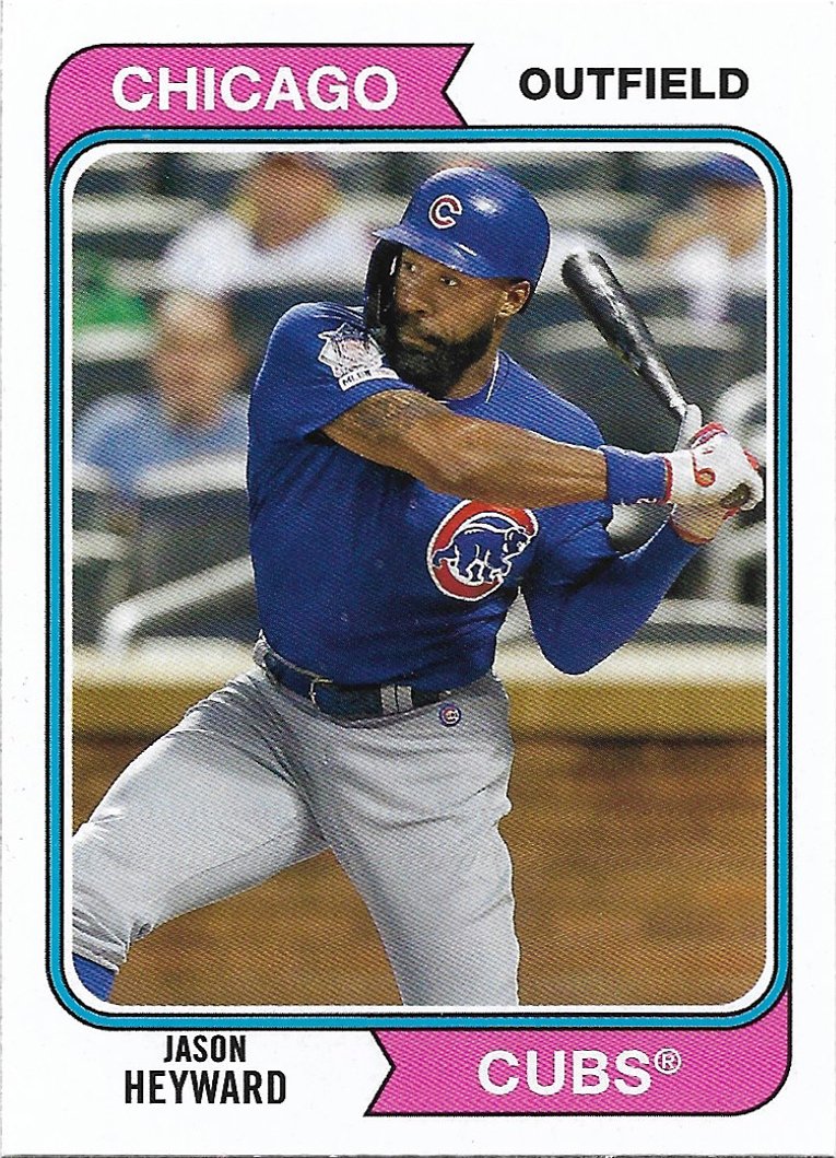 Jason Heyward 2020 Topps Archives #123 Chicago Cubs Baseball Card