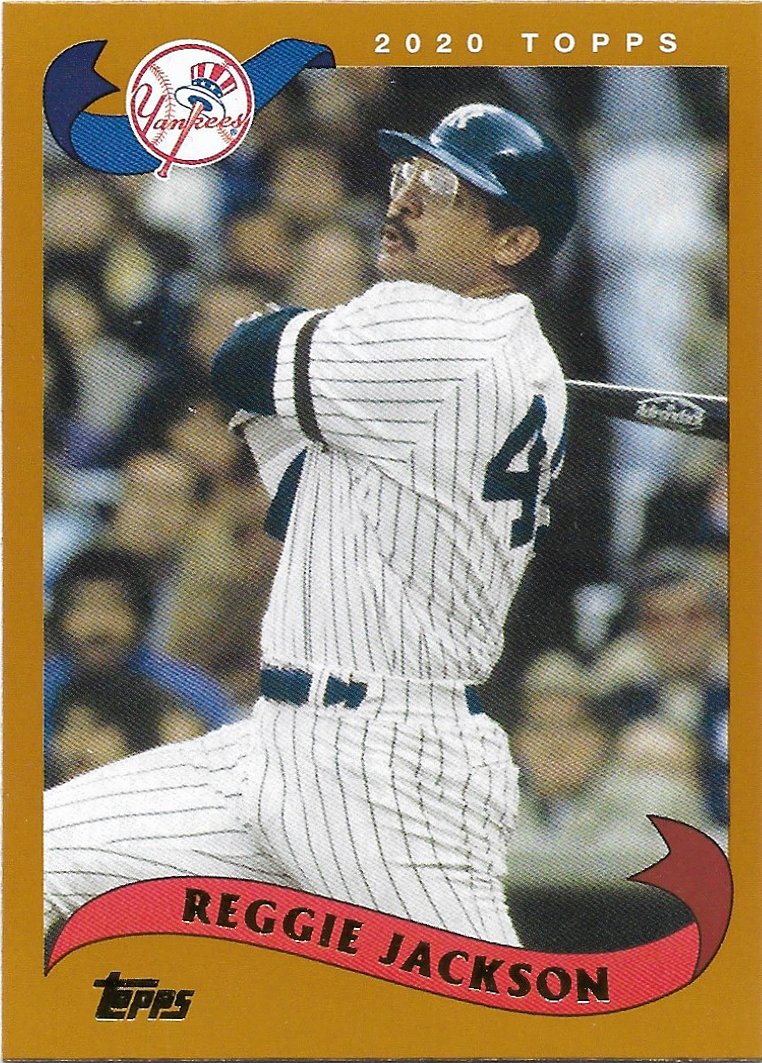 Reggie Jackson 2020 Topps Archives #218 New York Yankees Baseball Card