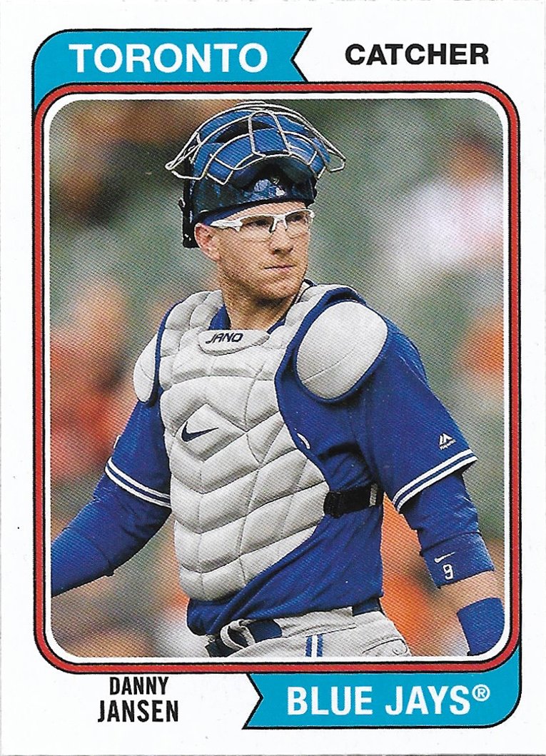 Danny Jansen 2020 Topps Archives #197 Toronto Blue Jays Baseball Card
