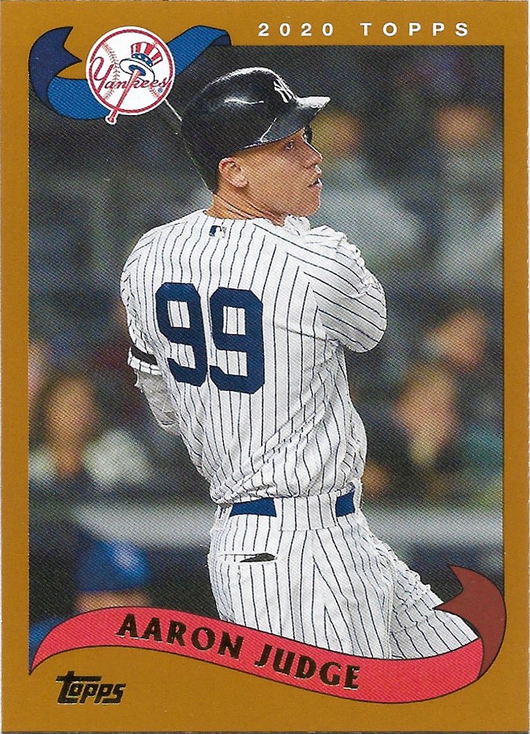 Aaron Judge 2020 Topps Archives #293 New York Yankees Baseball Card