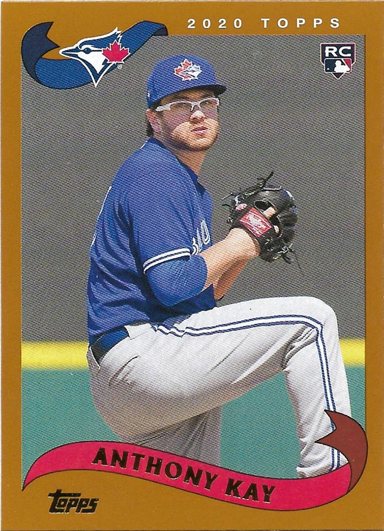 Anthony Kay 2020 Topps Archives Rookie #202 Toronto Blue Jays Baseball Card