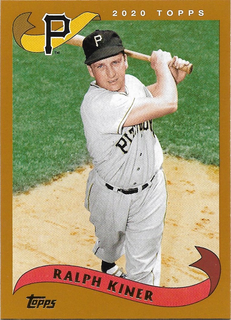 Ralph Kiner 2020 Topps Archives #210 Pittsburgh Pirates Baseball Card