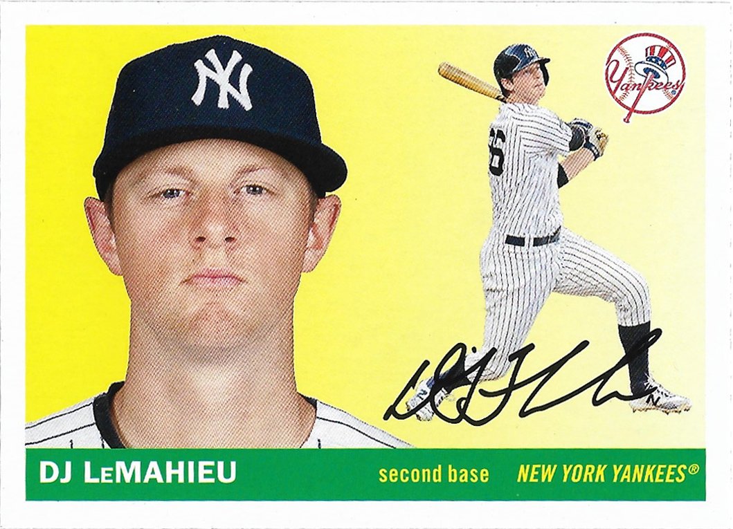 DJ LeMahieu 2020 Topps Archives #96 New York Yankees Baseball Card