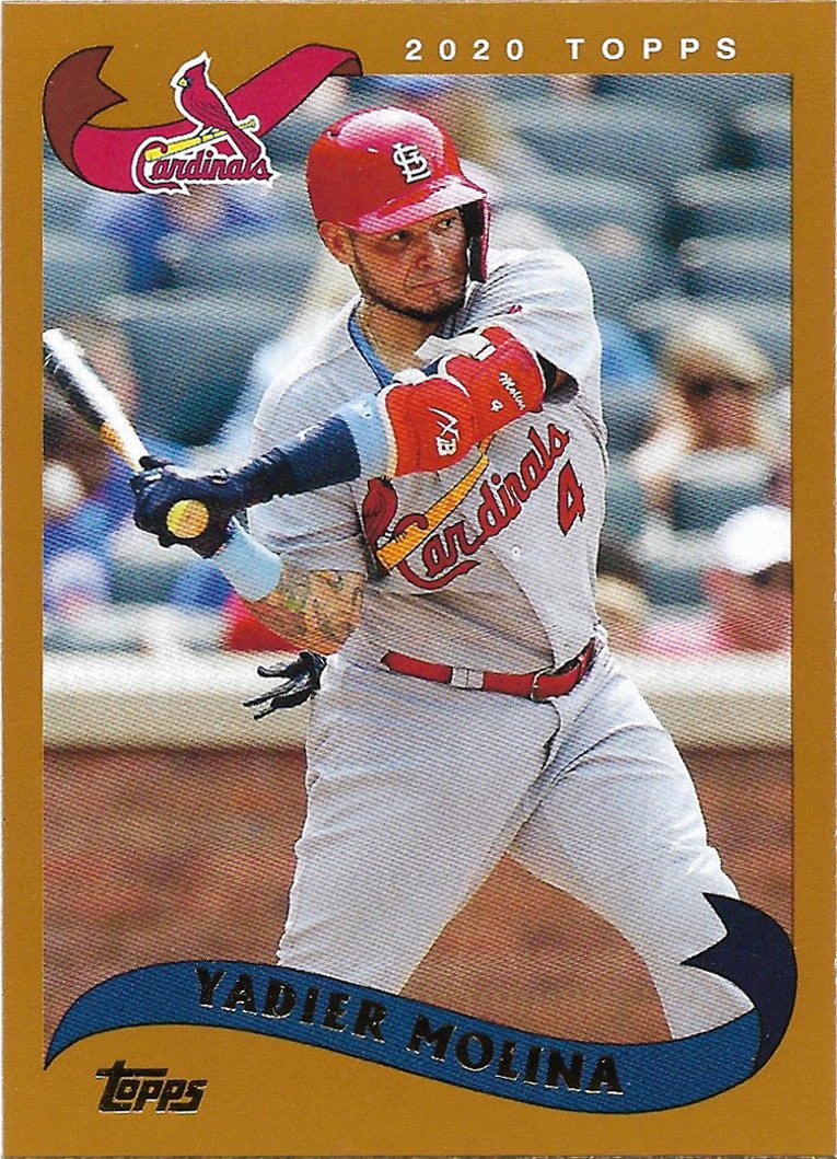 Yadier Molina 2020 Topps Archives #234 St. Louis Cardinals Baseball Card
