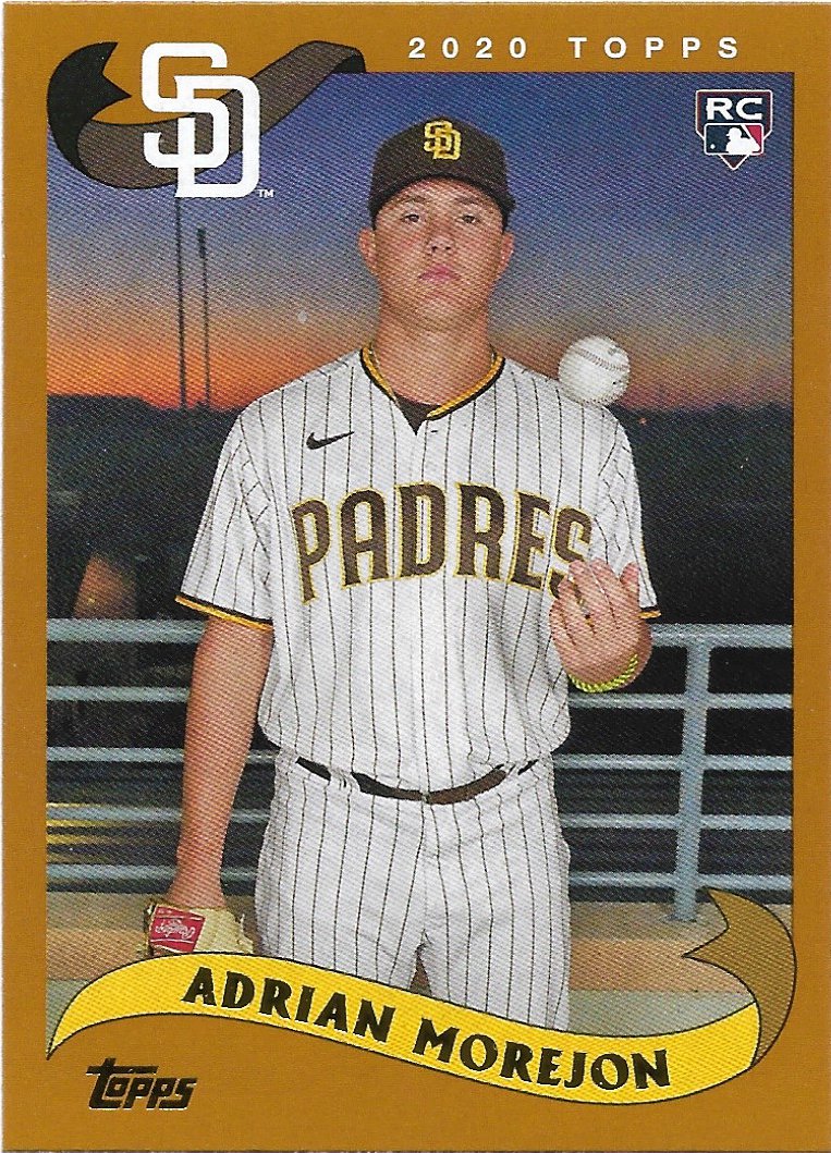 Adrian Morejon 2020 Topps Archives Rookie #273 San Diego Padres ...