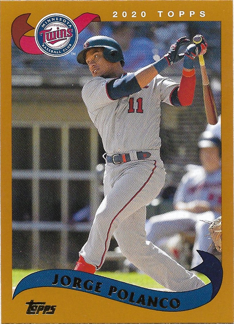 Jorge Polanco 2020 Topps Archives #256 Minnesota Twins Baseball Card