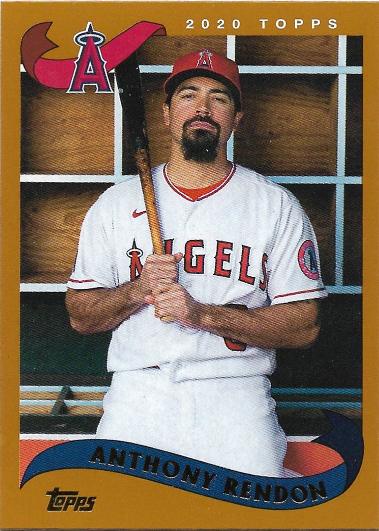 Anthony Rendon 2020 Topps Archives #203 Los Angeles Angels Baseball Card