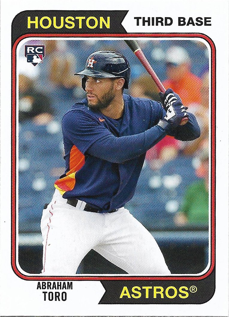 Abraham Toro 2020 Topps Archives Rookie #110 Houston Astros Baseball Card