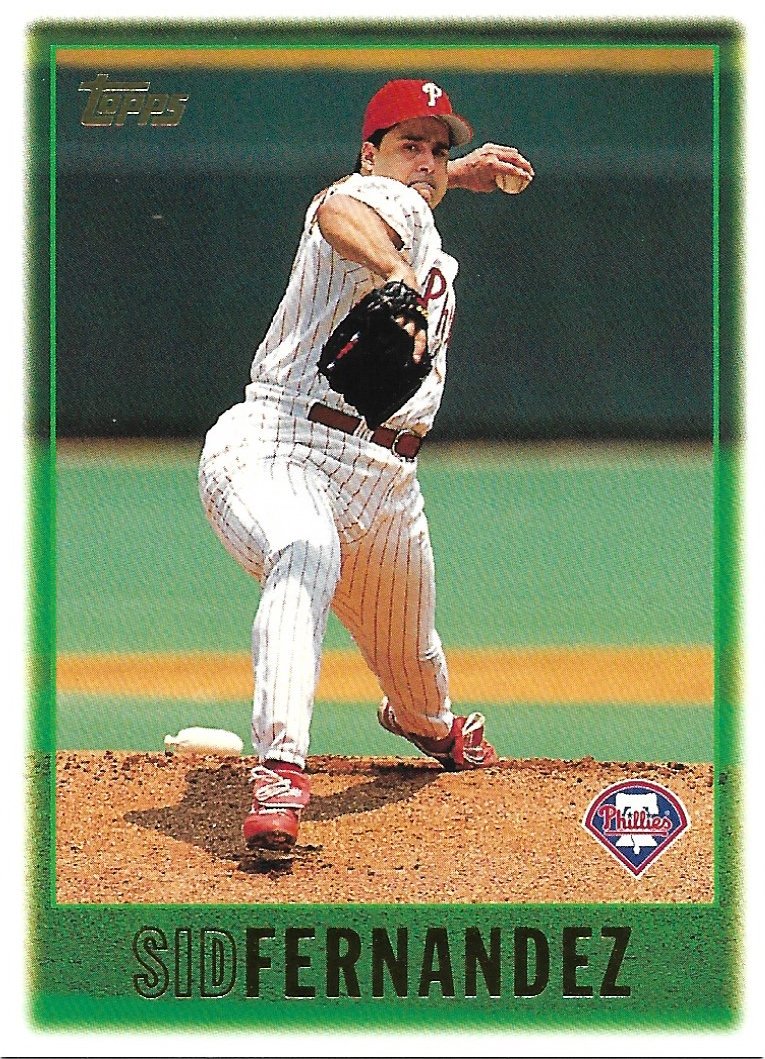 Sid Fernandez 1997 Topps #299 Philadelphia Phillies Baseball Card