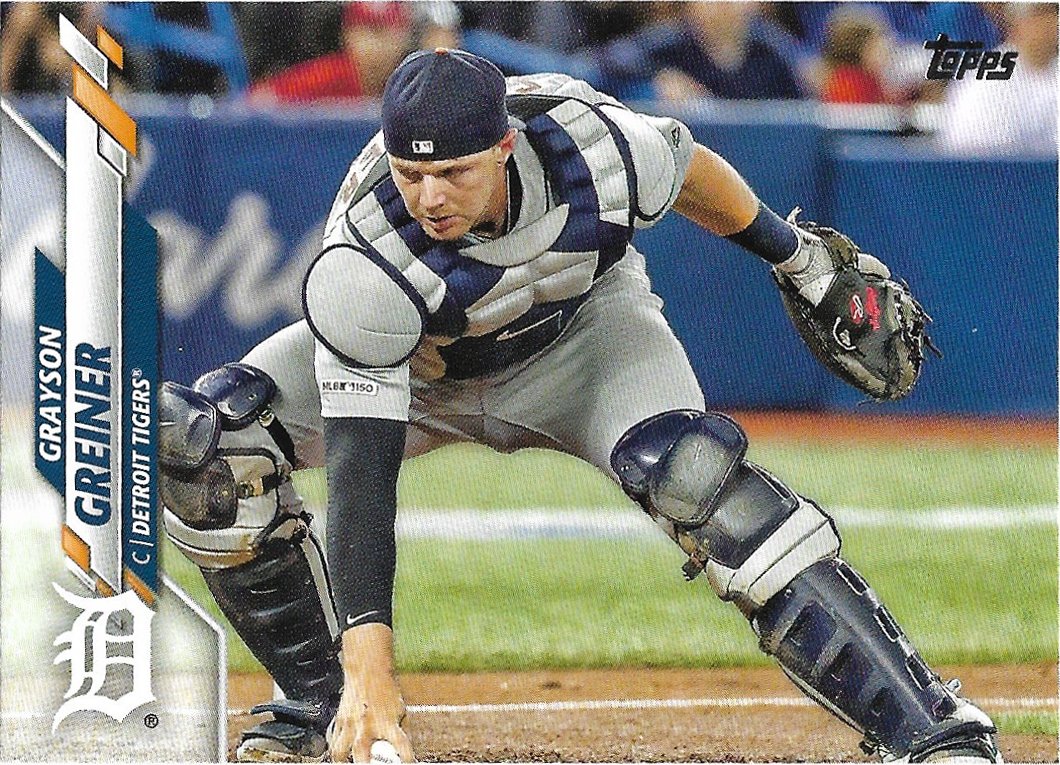 Grayson Greiner 2020 Topps Update #U-104 Detroit Tigers Baseball Card