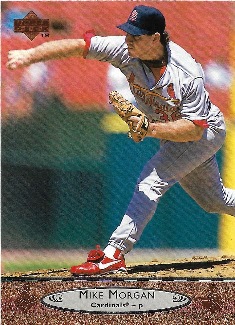 Mike Morgan 1996 Upper Deck #181 St. Louis Cardinals Baseball Card