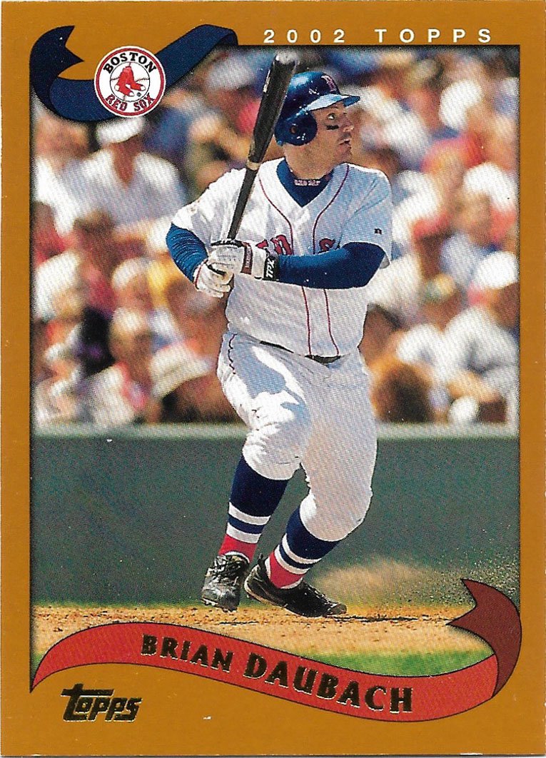 Brian Daubach 2002 Topps #584 Boston Red Sox Baseball Card