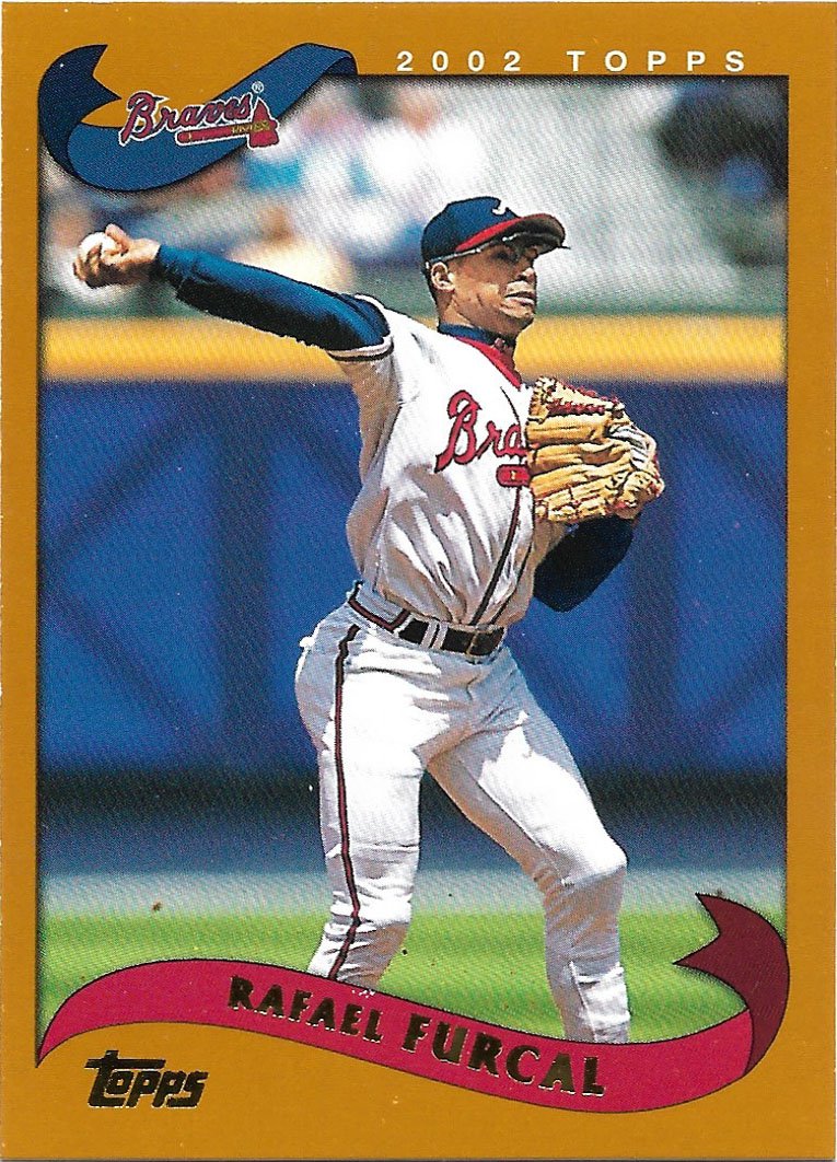 Rafael Furcal 2002 Topps #415 Atlanta Braves Baseball Card