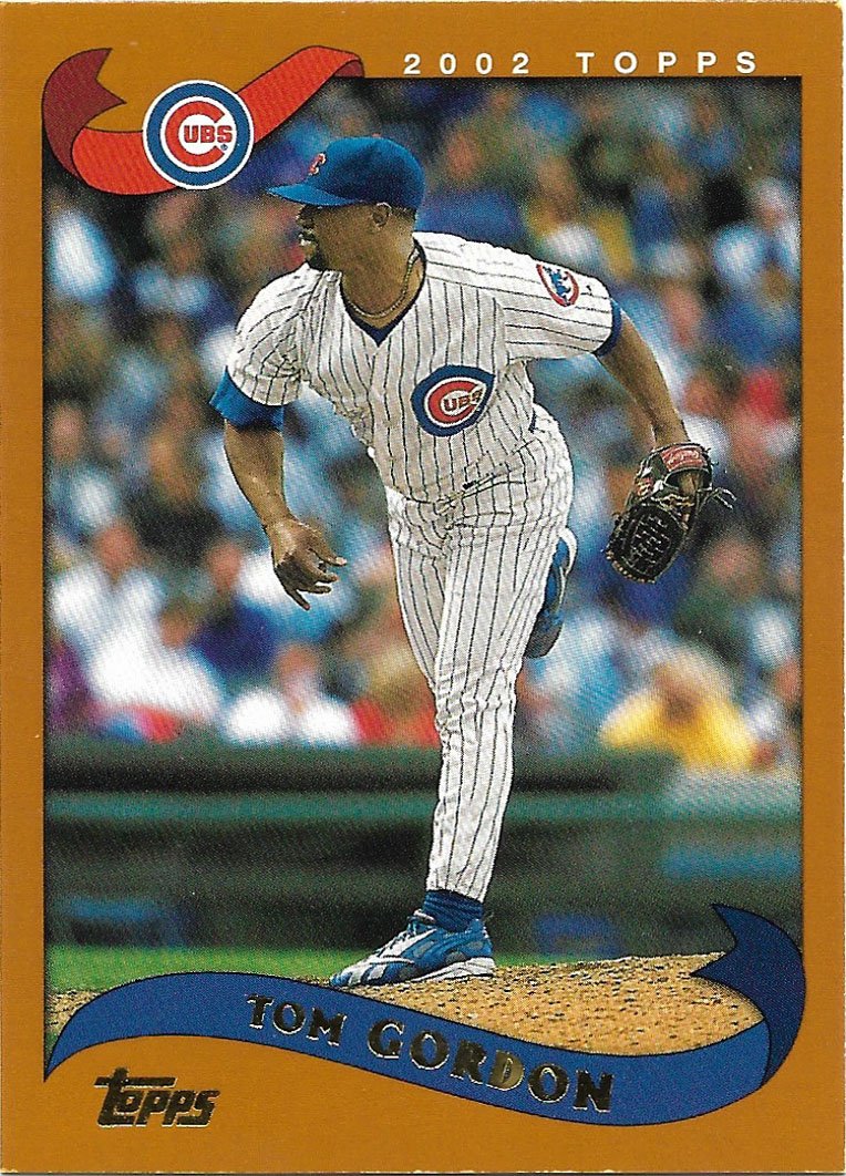 Tom Gordon 2002 Topps #503 Chicago Cubs Baseball Card