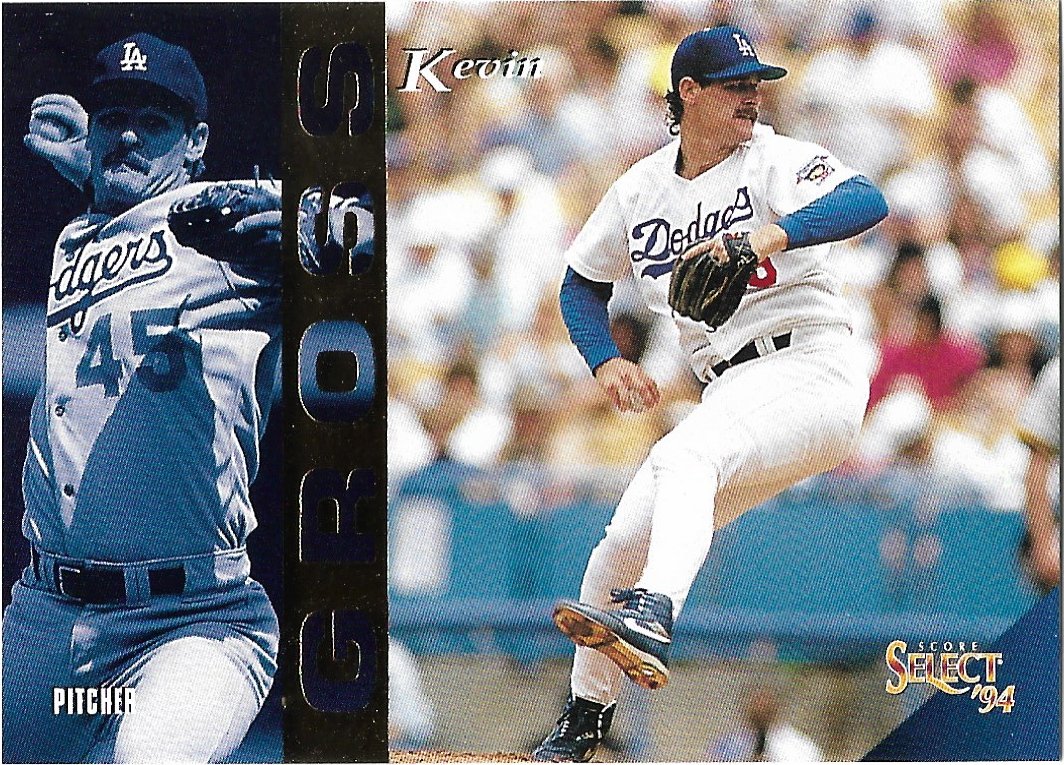 Kevin Gross 1994 Select #157 Los Angeles Dodgers Baseball Card