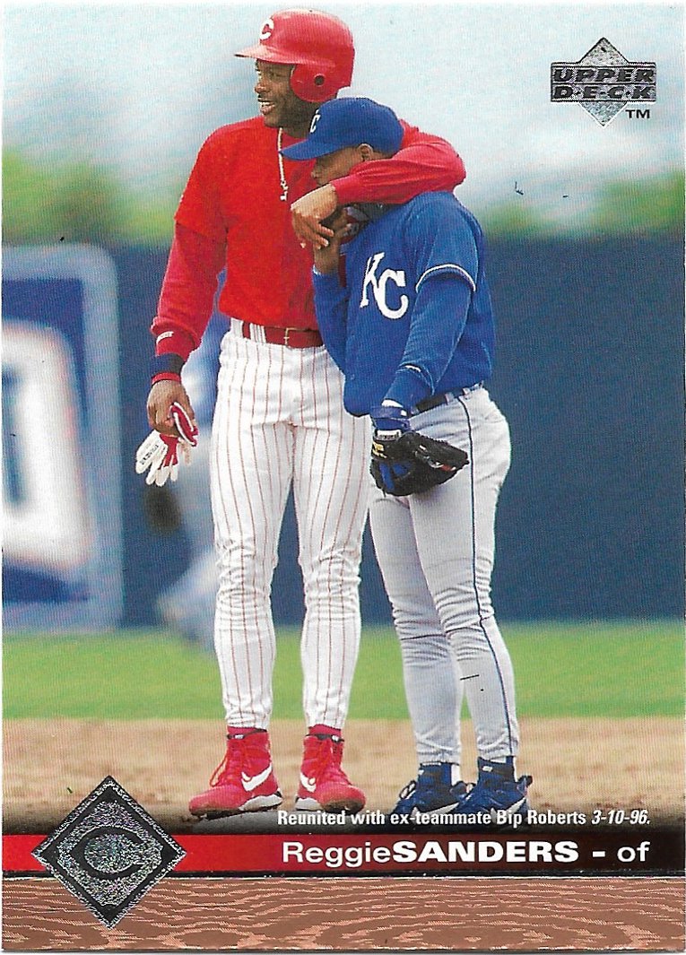 Reggie Sanders 1997 Upper Deck #46 Cincinnati Reds Baseball Card