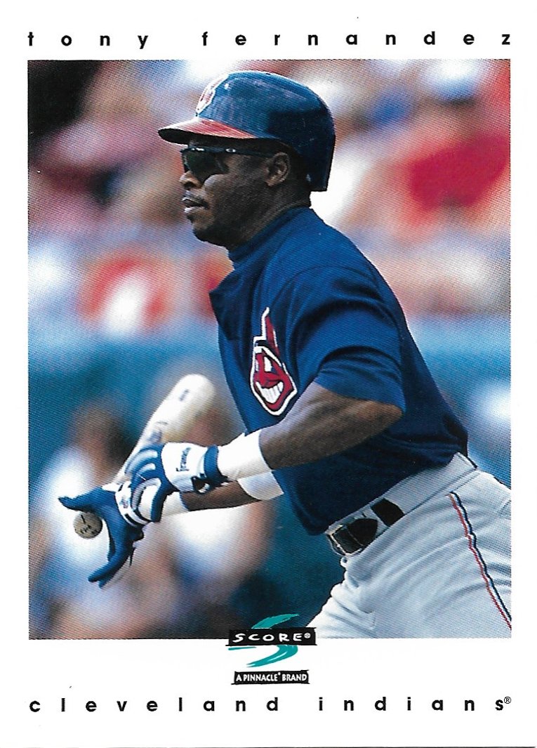 Tony Fernandez 1997 Score #462 Cleveland Indians Baseball Card