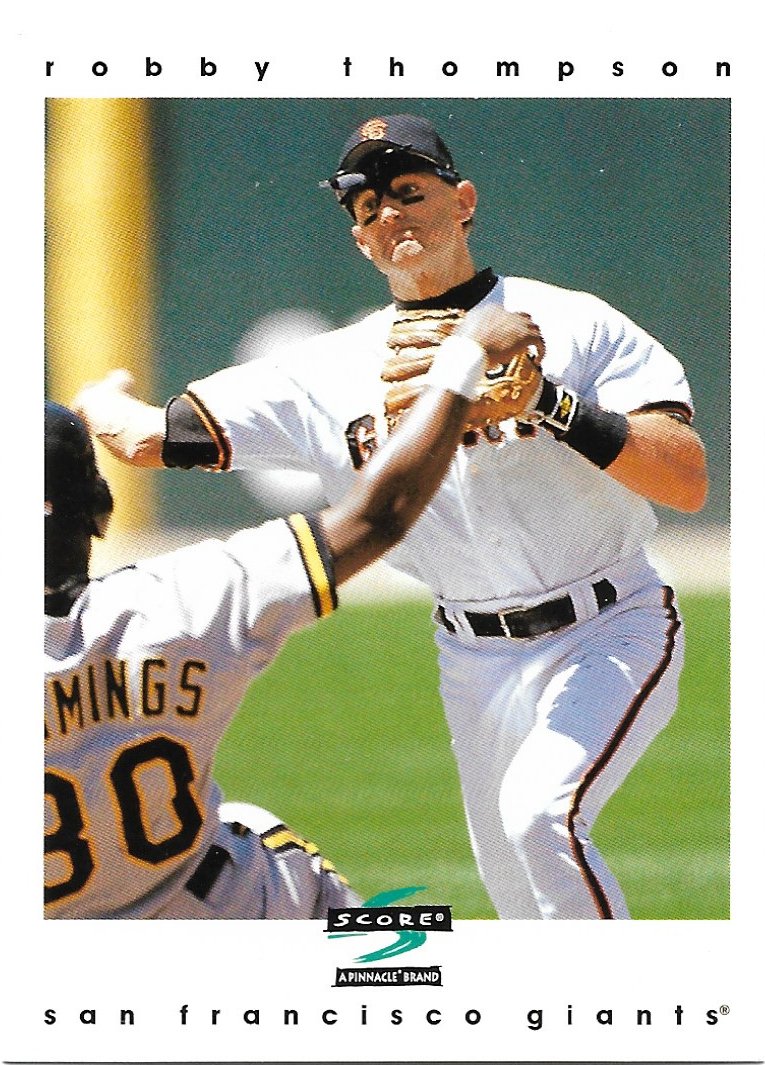 Robby Thompson 1997 Score #90 San Francisco Giants Baseball Card