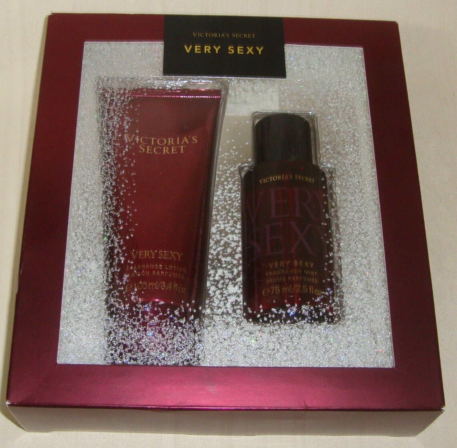 Victorias Secret Very Sexy Body Mist And Lotion 2 Pieces T Set New