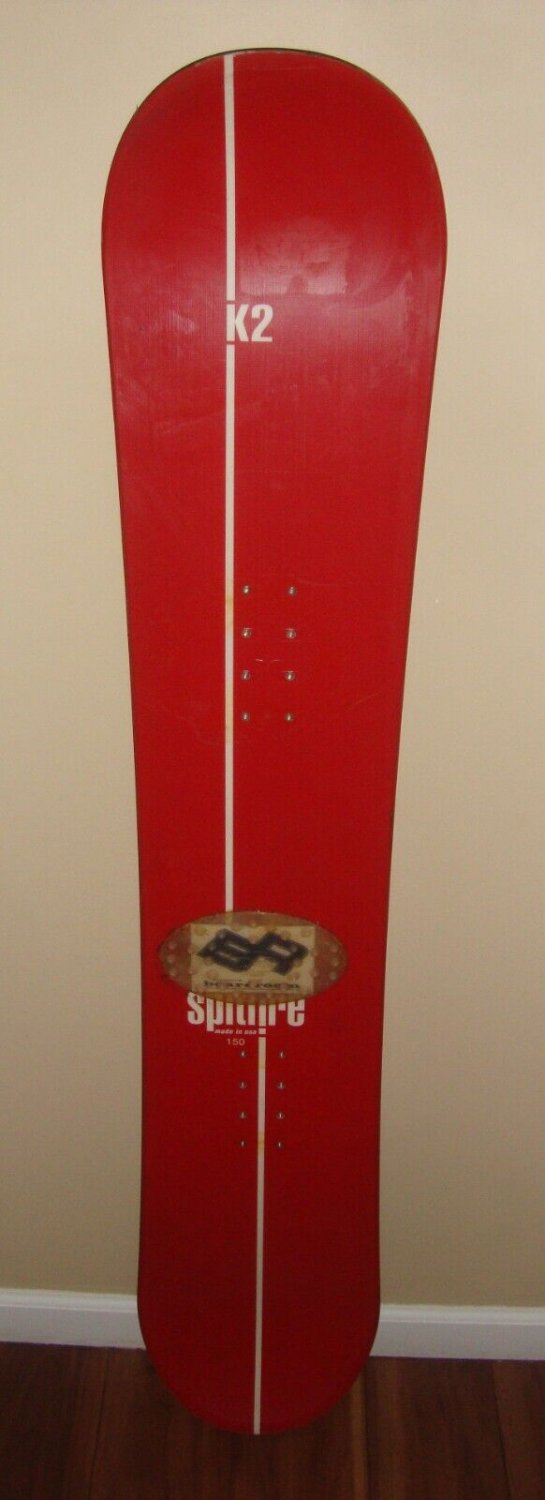 k2 Red spitfire snowboard 150 cm 59 inches