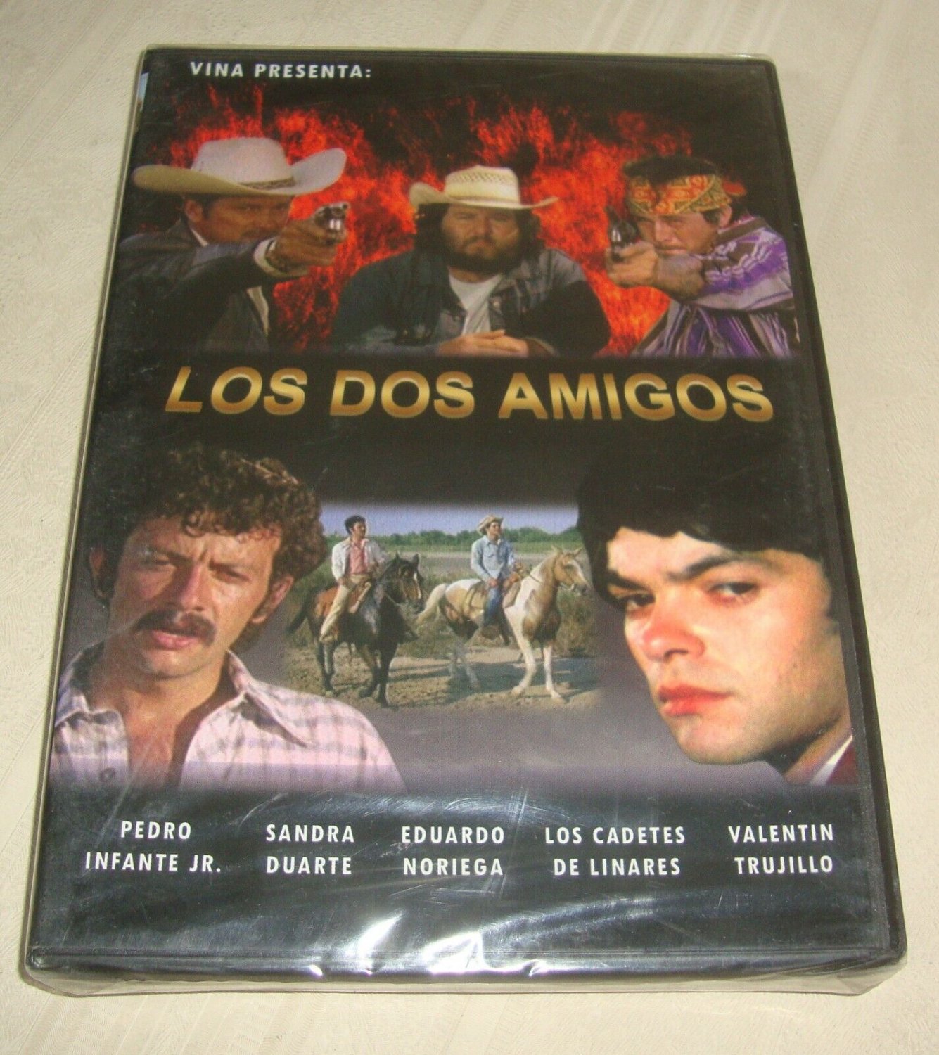 Los Dos Amigos DVD Valentin Trujillo, Pedro Infante JR. NEW & SEALED