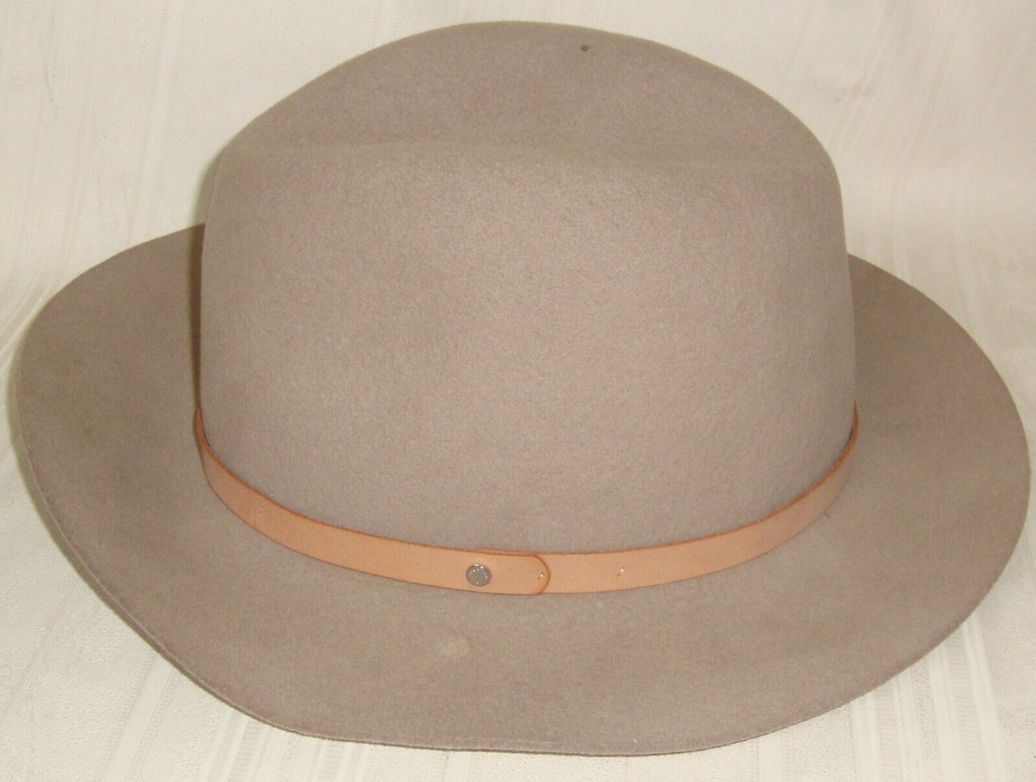 RAG & BONE Felted Fedora Hat 100% Wool Size Medium Made In USA