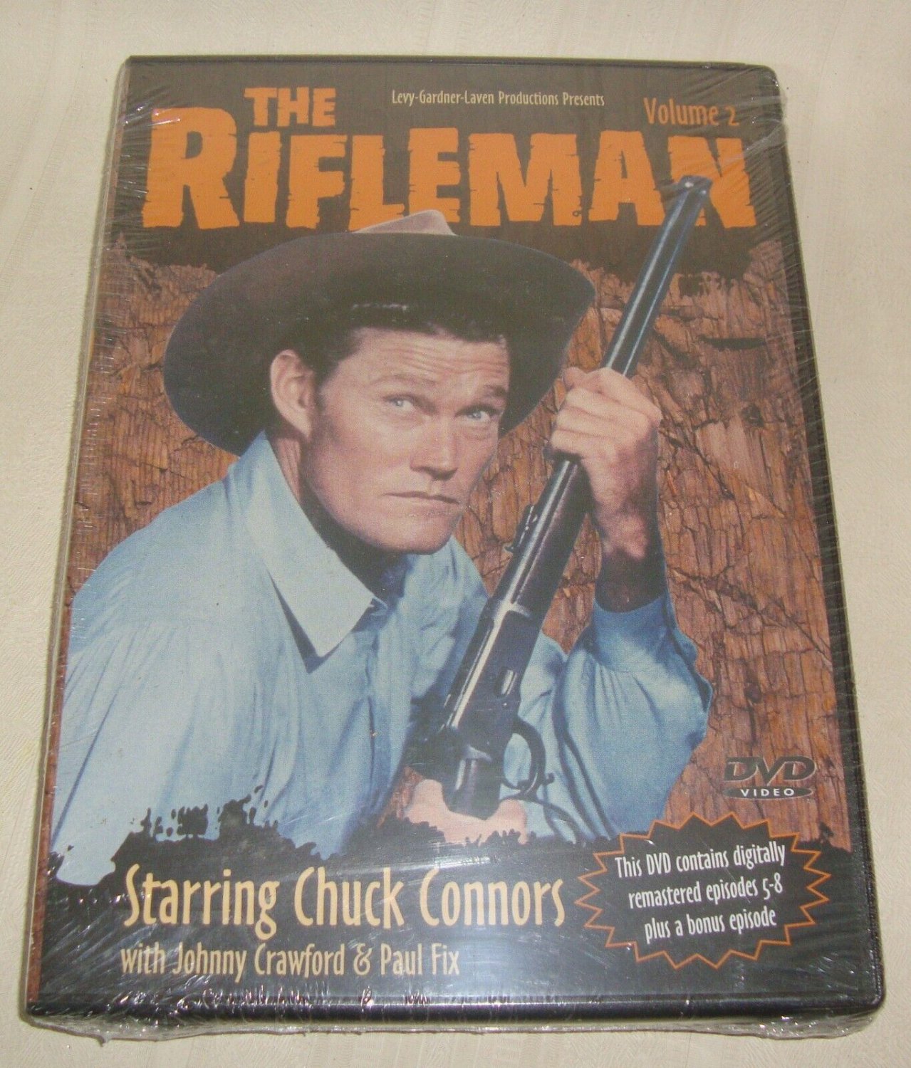 THE RIFLEMAN Starring Chuck Connors W Johnny Crawford Volume 2 DVD NEW